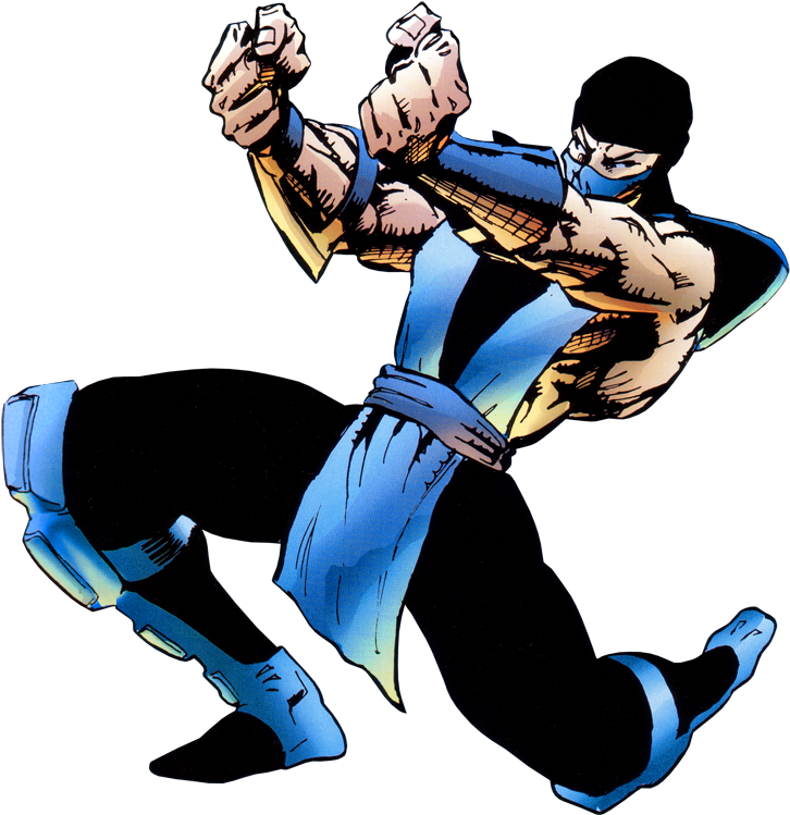 Mortal Kombat Clipart Sub Zero - Mortal Kombat Cartoon Sub Zero - Png ...