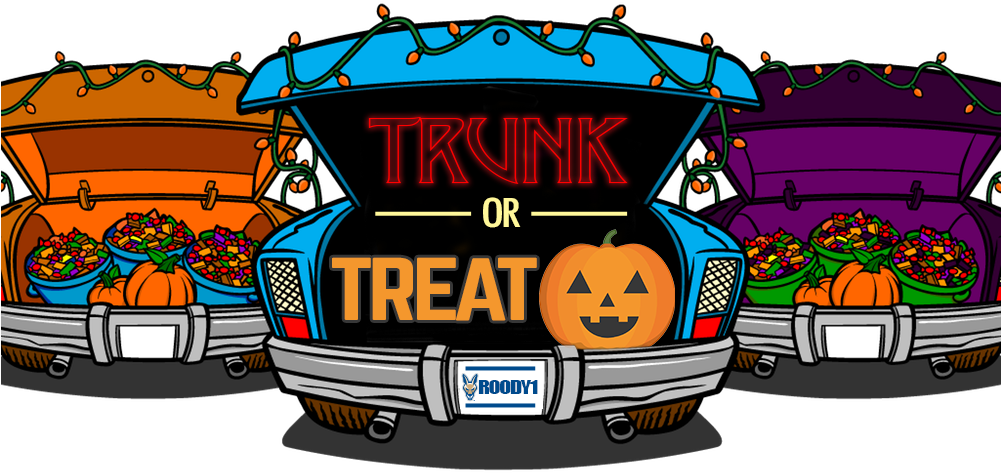 Trunk Or Treat - Trunk Or Treat Sign Clipart - Large Size Png Image ...