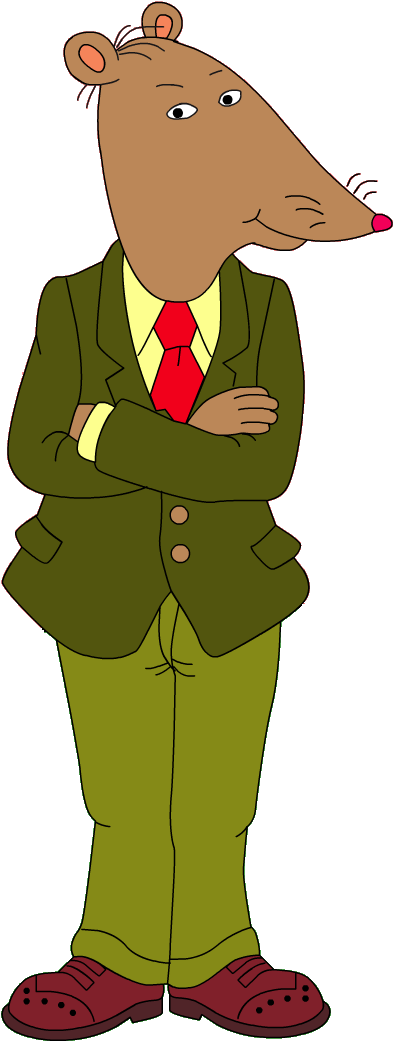 Arthur Png Pack - Arthur Characters Mr Ratburn Clipart - Large Size Png ...