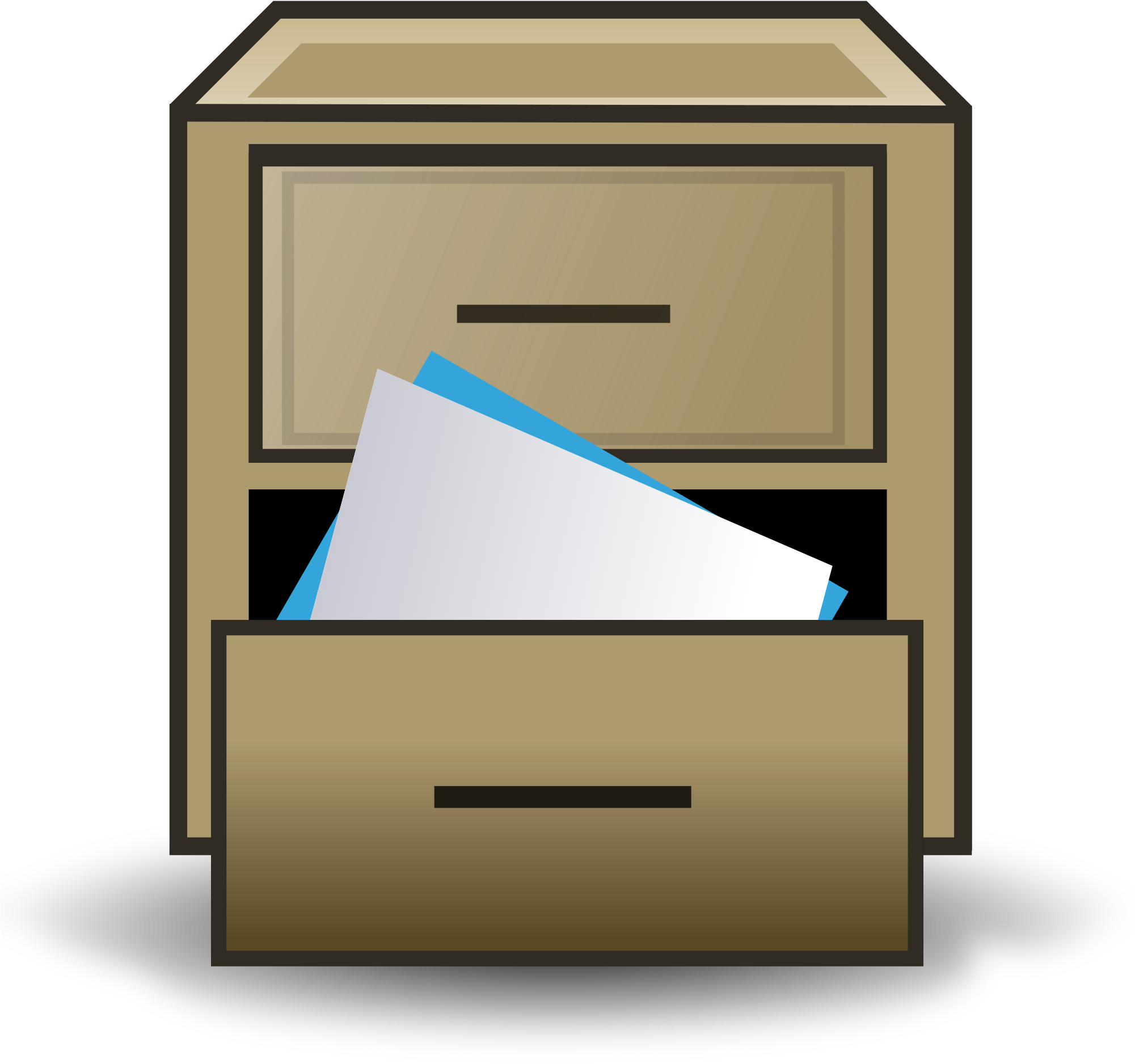 File Png - File Cabinet Icon Transparent Clipart - Large Size Png Image ...