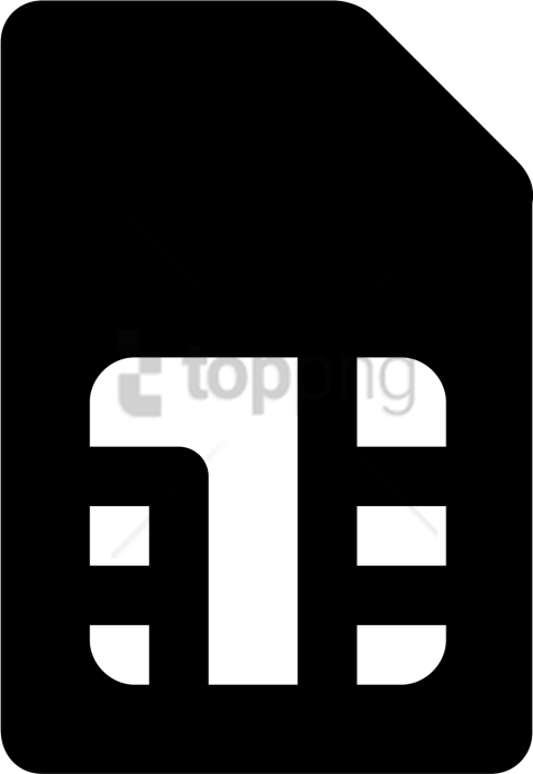 Free Png Sim Card Icon Clipart - Large Size Png Image - PikPng
