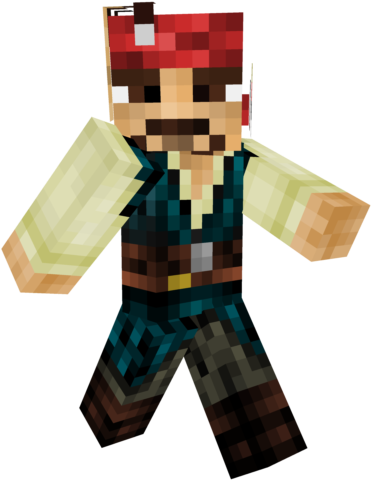 Wgcgzpng - Minecraft Pirate Png Clipart - Large Size Png Image - PikPng