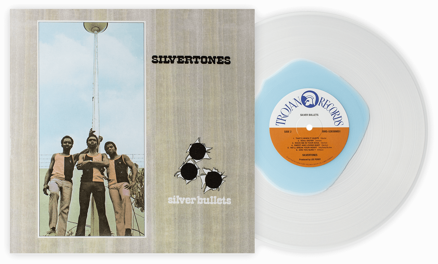 The Silvertones 'silver Bullets' - Trojan Records Clipart - Large Size ...