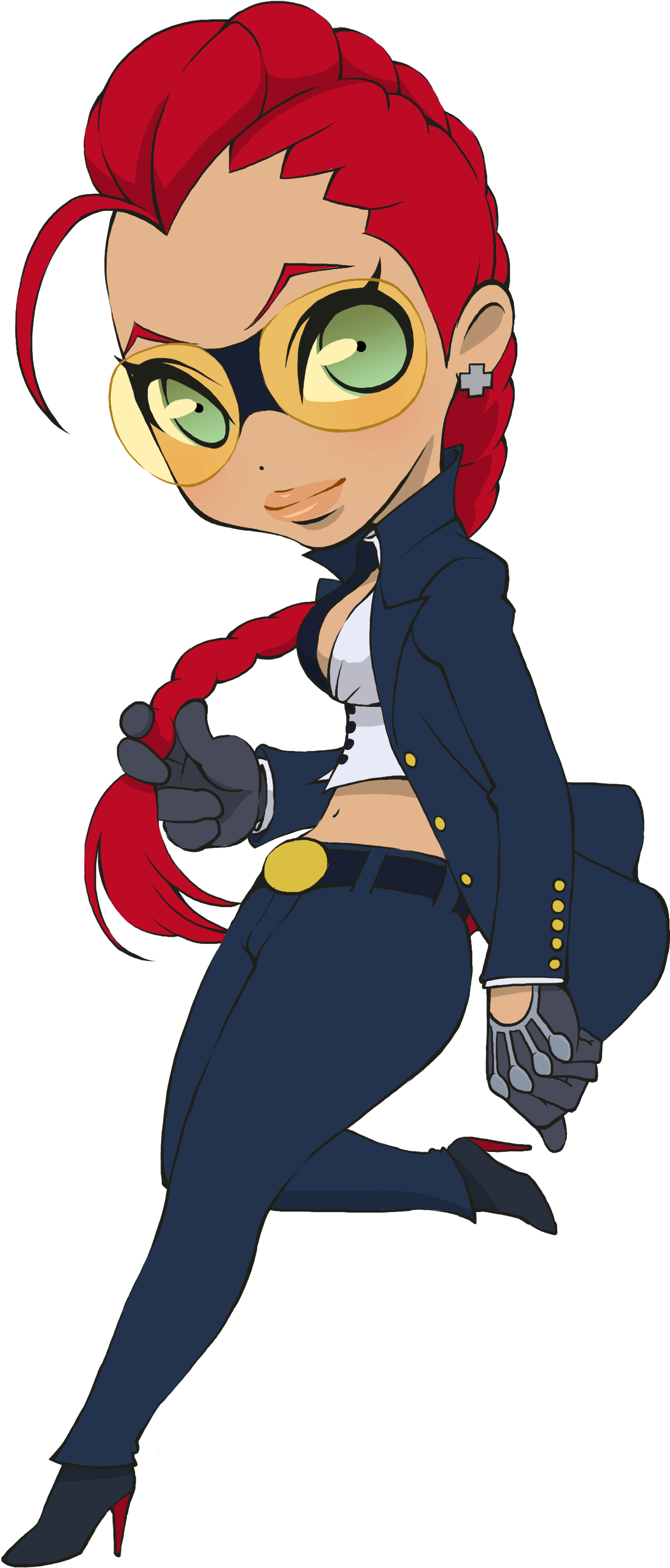 Viper-chibi - Chibi Street Fighter Ultra Clipart - Large Size Png Image ...