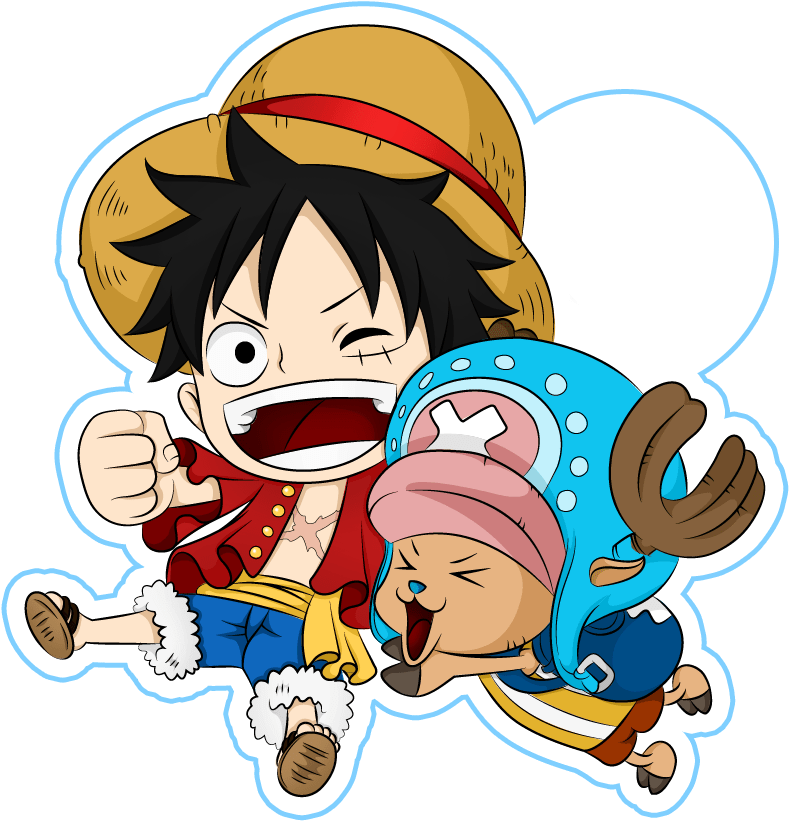 Luffy And Chopper One Piece , Png Download - Chopper And Luffy One ...