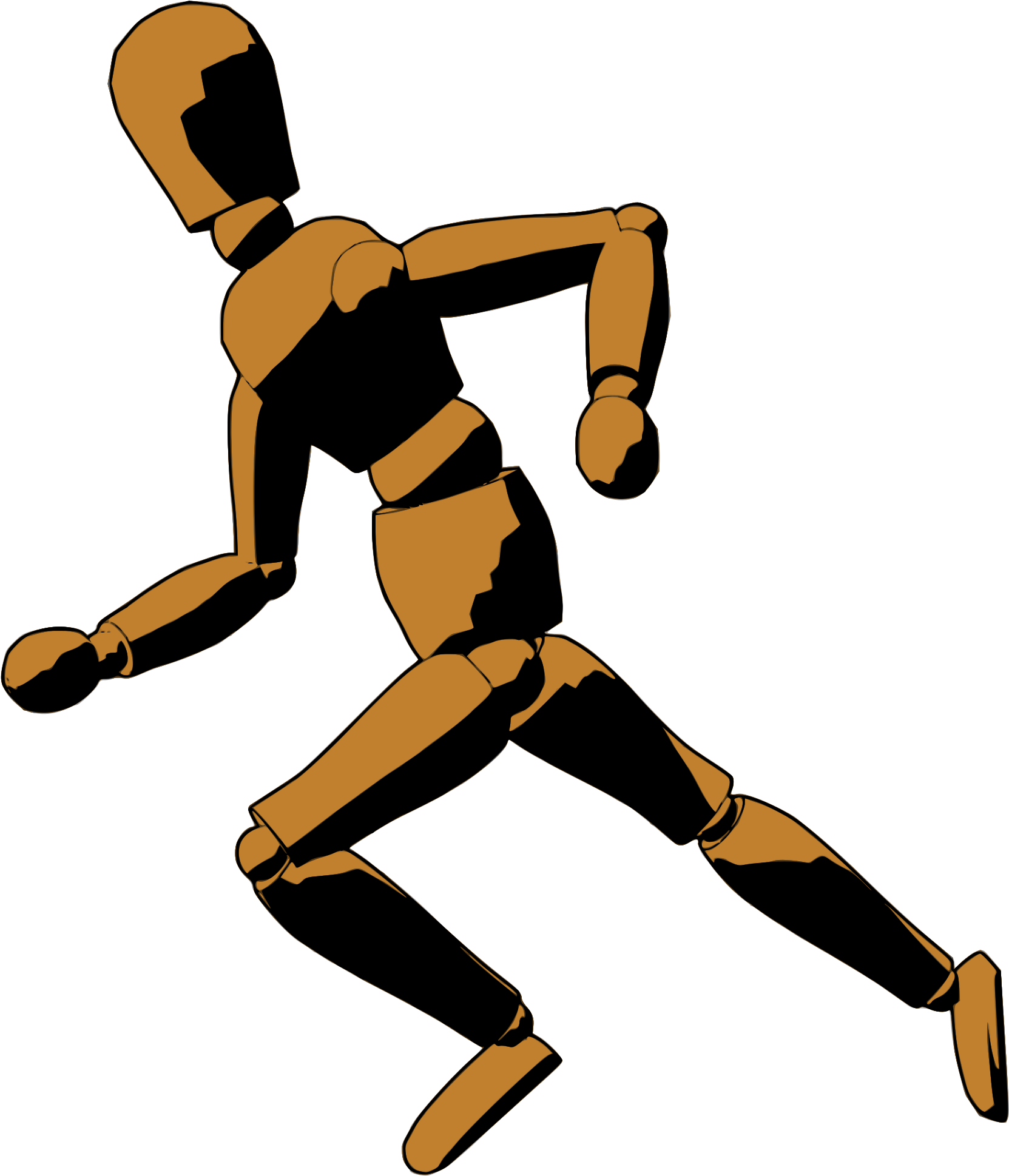 Scared People Running Png - Illustration Clipart - Large Size Png Image ...