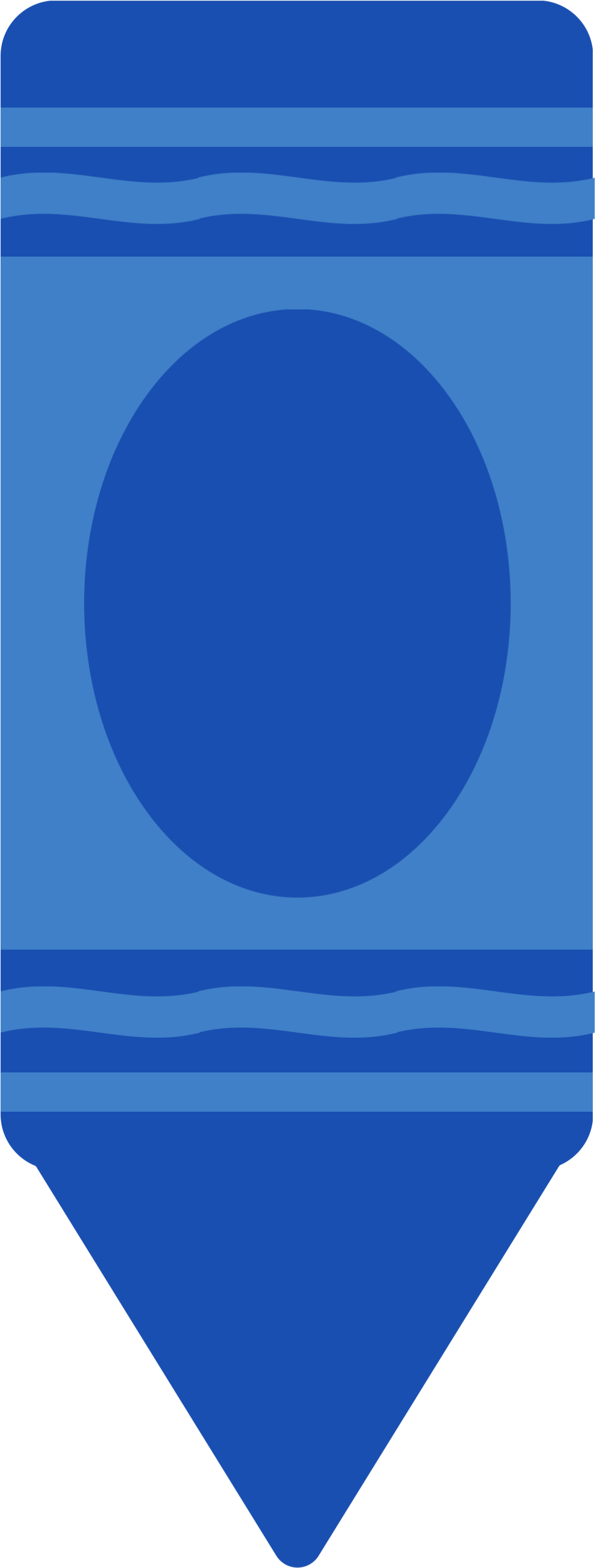 Free Printable Back To School Banner Crayons - Blue Crayon Clipart ...