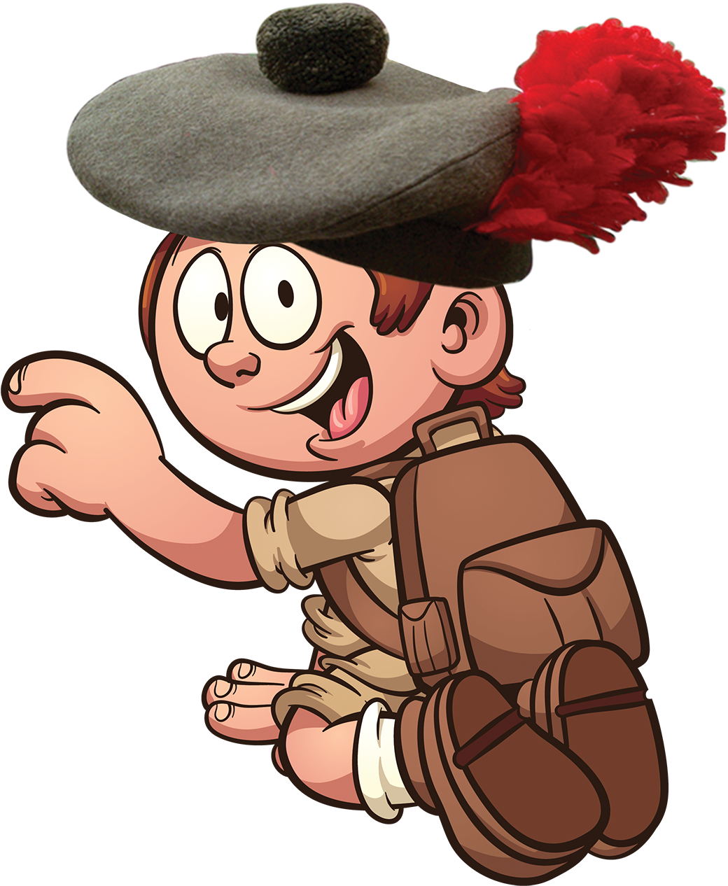 Cartoon Explorer Hat - Transparent Cartoon Explorer Clipart - Large ...