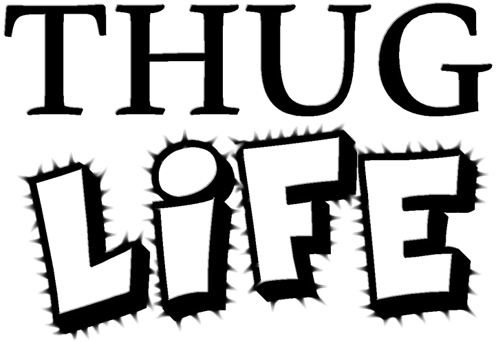 Thug Life Logo Png Download Image - Significado De Life Clipart - Large ...