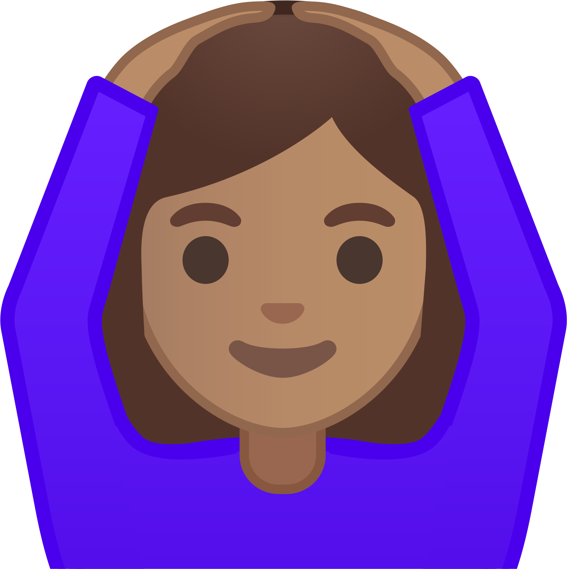 Open - Emoji Mano Levantada Clipart - Large Size Png Image - PikPng