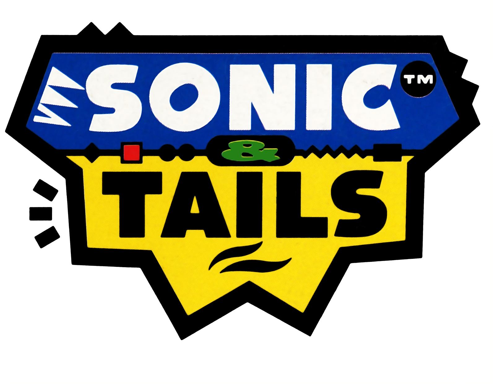 Sonic & Tails Logo 1 - Sonic & Tails Logo Clipart - Large Size Png ...
