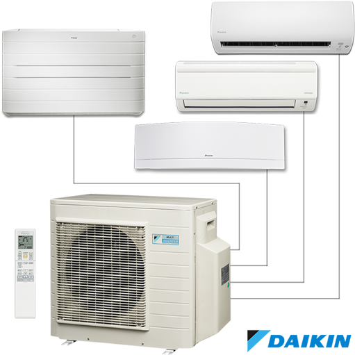 Daikin Split / Multi Type Air Conditioners - External Ac Unit Clipart ...