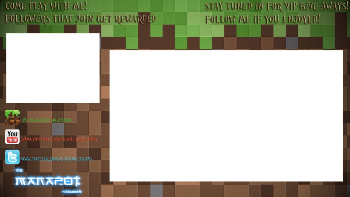 Overlay Minecraft Png Clipart - Large Size Png Image - PikPng