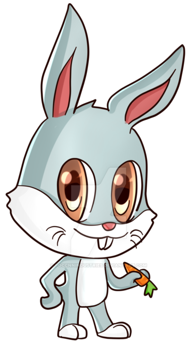 Chibi Bugs Bunny For - Looney Tunes Chibi Clipart - Large Size Png ...
