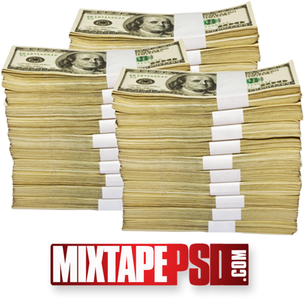 Money Stacks 2 - Hip Hop Model Psd Clipart - Large Size Png Image - PikPng