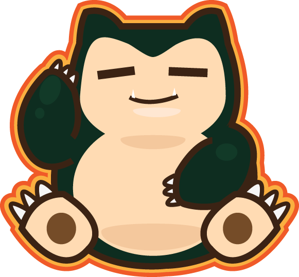 Snorlax - Cartoon Clipart - Large Size Png Image - PikPng