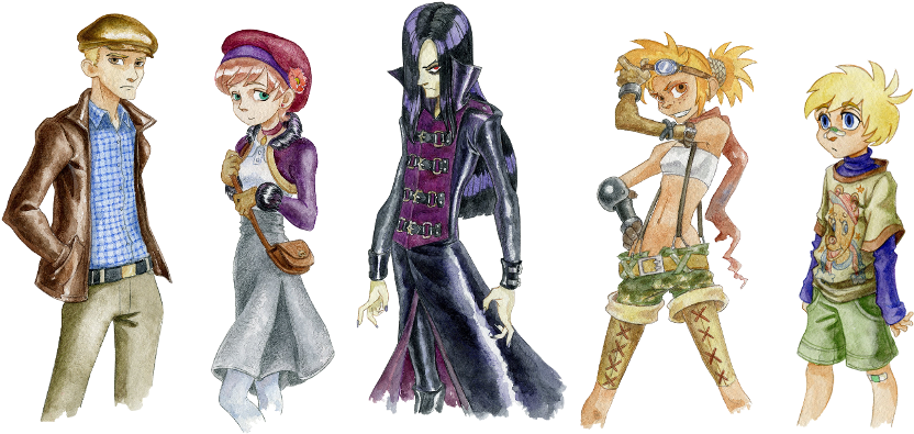 Png Transparent Watercolor Portraits And Faces Rpg - Rpg Maker Mv ...