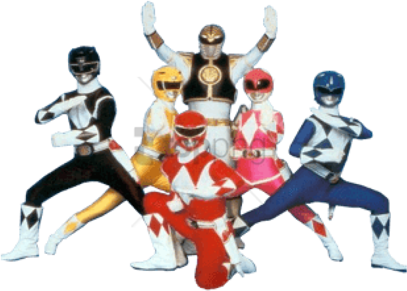 Free Png Download Power Rangers Six Png Images Background - Mighty ...