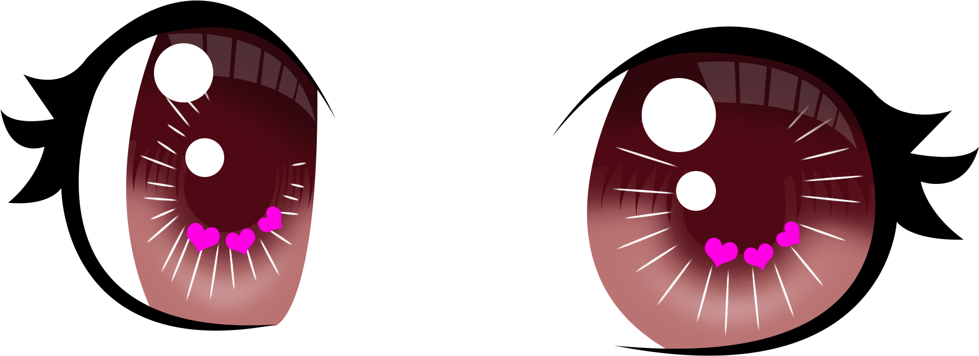 How To Draw Anime/chibi Eyes Steemit - Anime Chibi Eyes Png Clipart ...