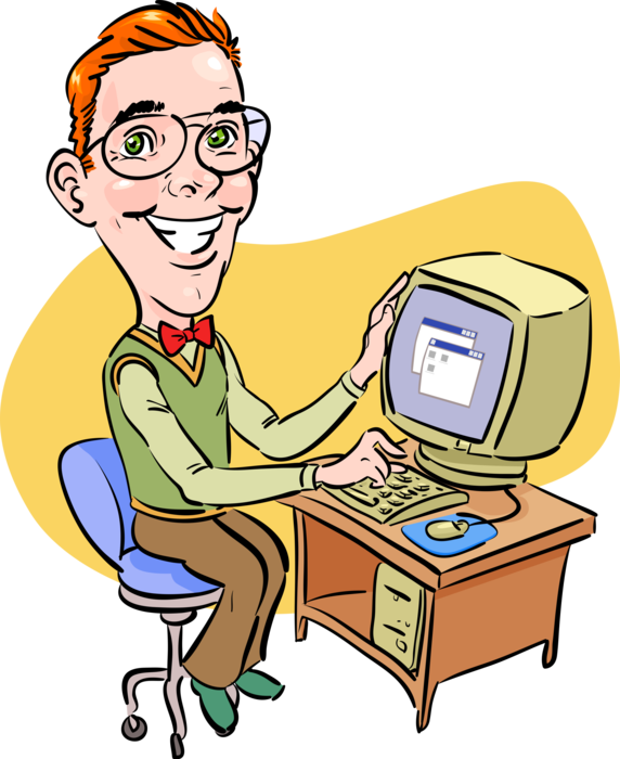 Download More In Same Style Group - Computer Teacher Clipart - Png ...