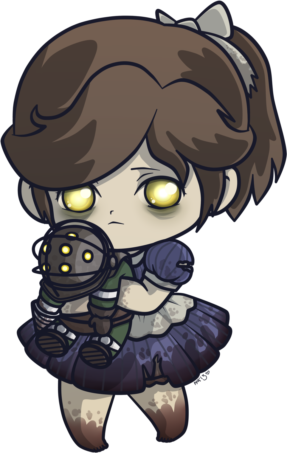 Bioshock Png - Bioshock Little Sister Chibi Clipart - Large Size Png ...