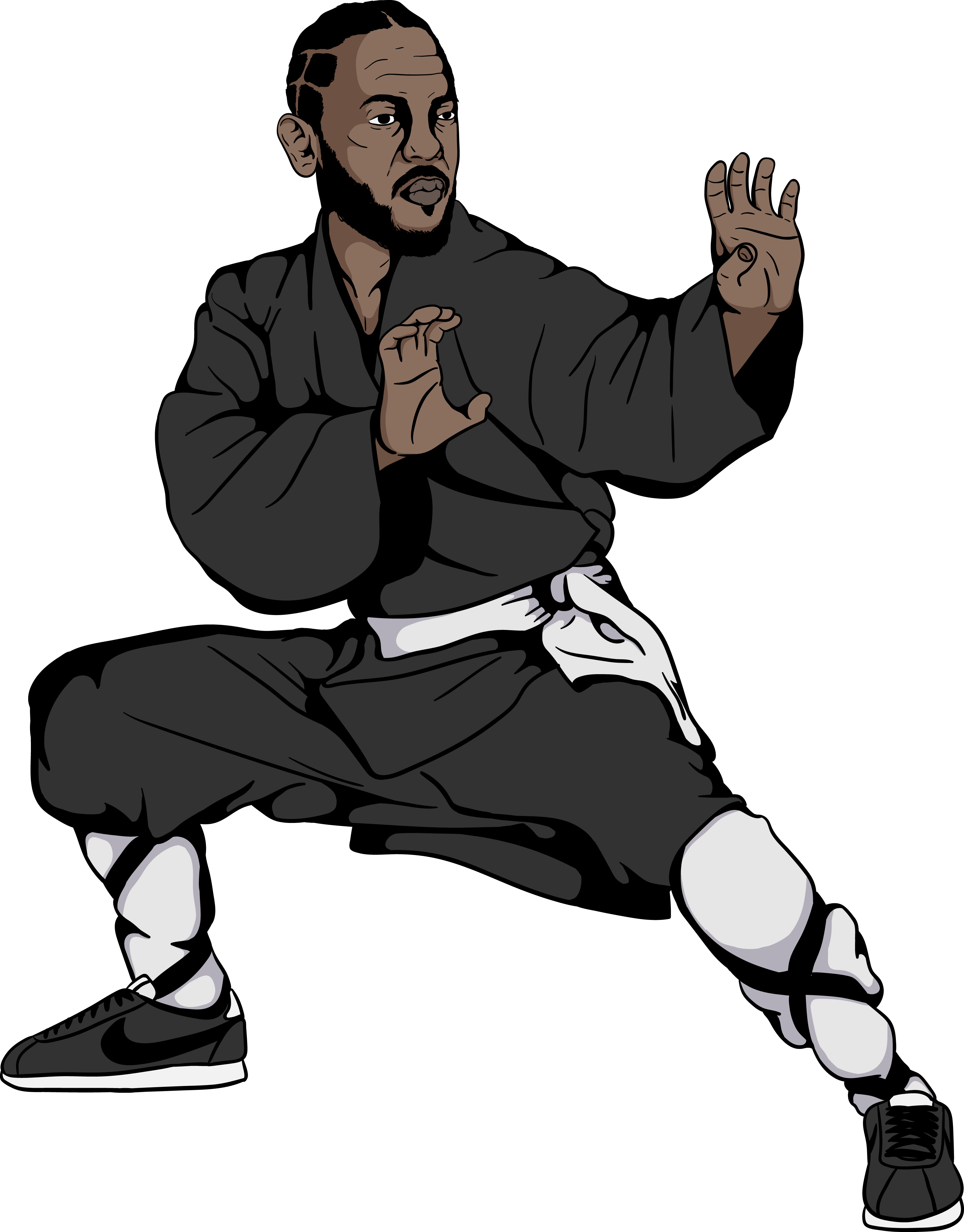 Kendricklamar - Kung Fu Kenny Cartoon Clipart - Large Size Png Image ...