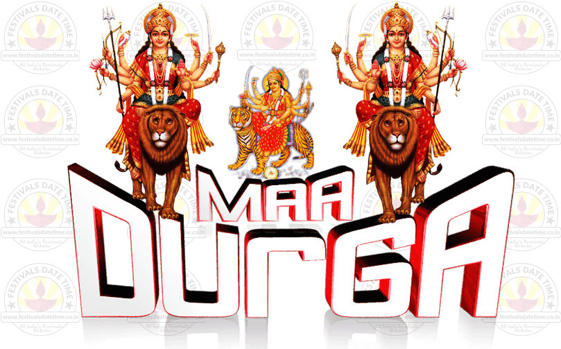 Durga Puja Transparent Png Wallpaper Free Download - Illustration ...