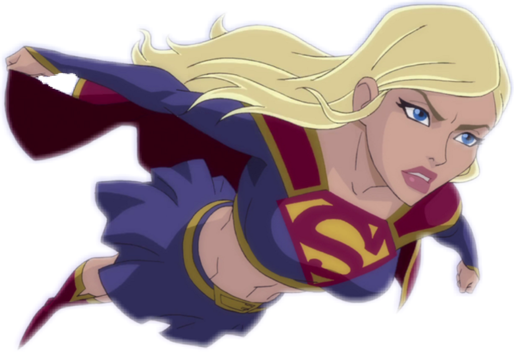 Supergirl Sticker - Animated Gif Superwomen Gif Clipart - Large Size ...