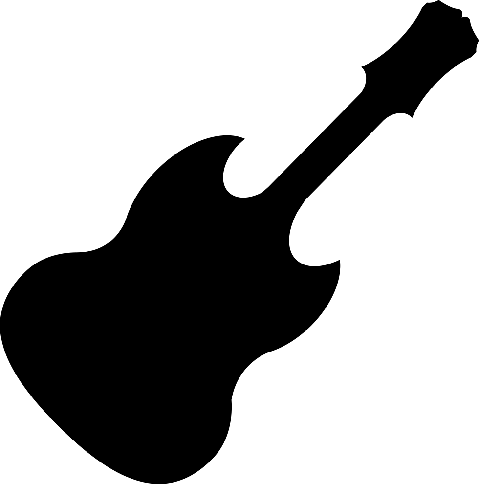 Png File Svg - Guitar Rock Logo Clipart - Large Size Png Image - PikPng