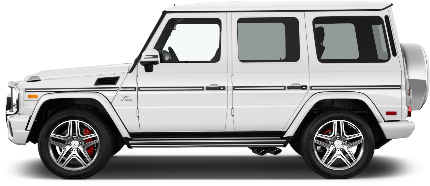 Download 38 - - Mercedes Benz G Wagon Side Clipart Png Download - PikPng