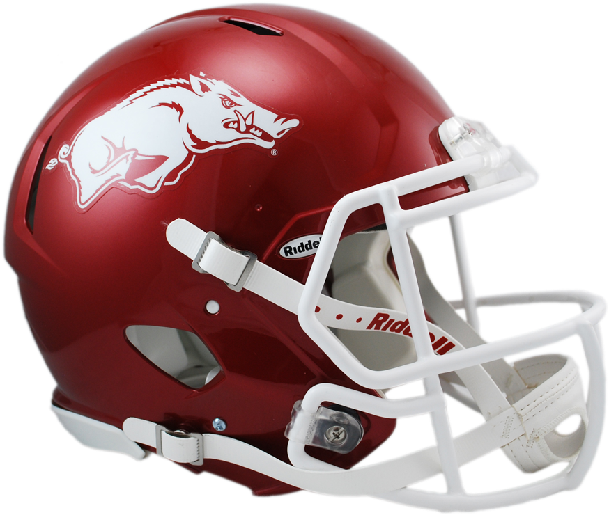 Arkansas Razorback Football Helmet Clipart - Large Size Png Image - PikPng