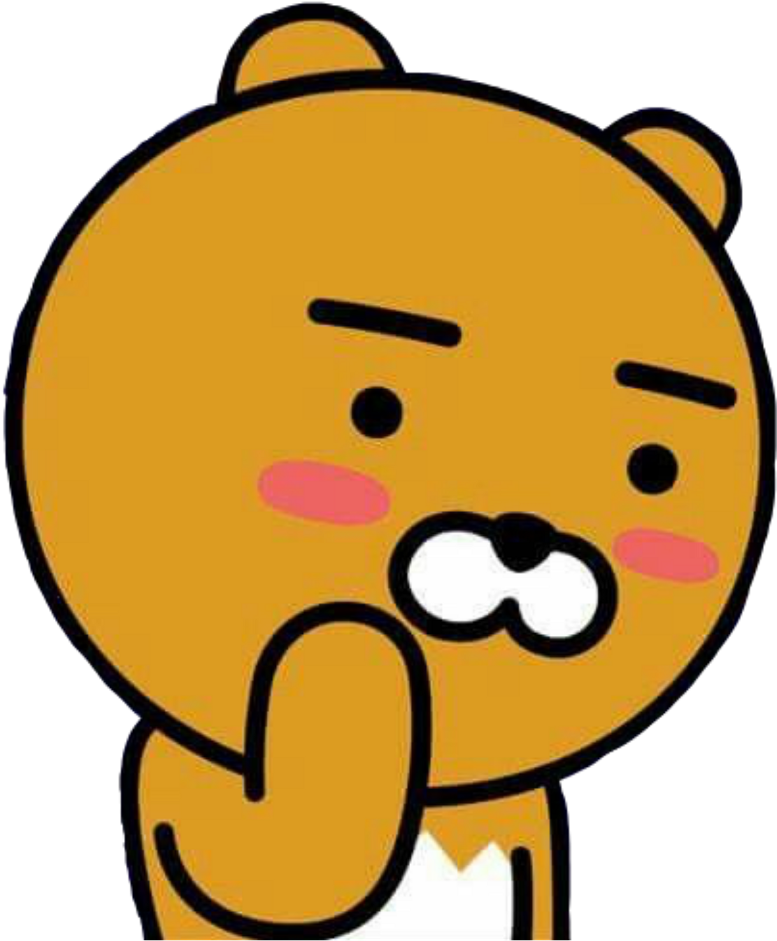 Kakao Sticker Png - Ryan Kakao Friends Hd Clipart - Large Size Png ...