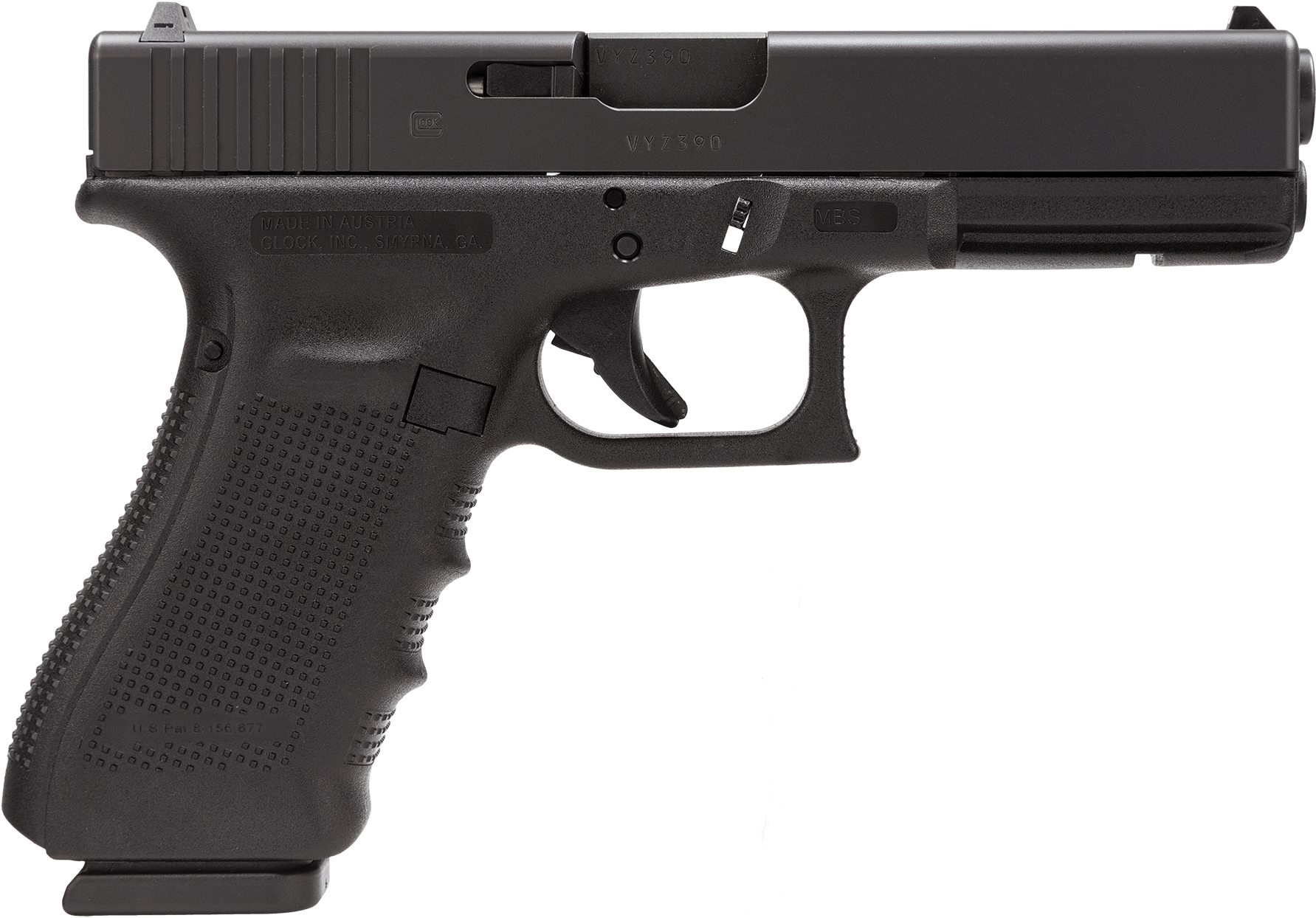 61600 - Glock 17 9mm Price Clipart - Large Size Png Image - PikPng