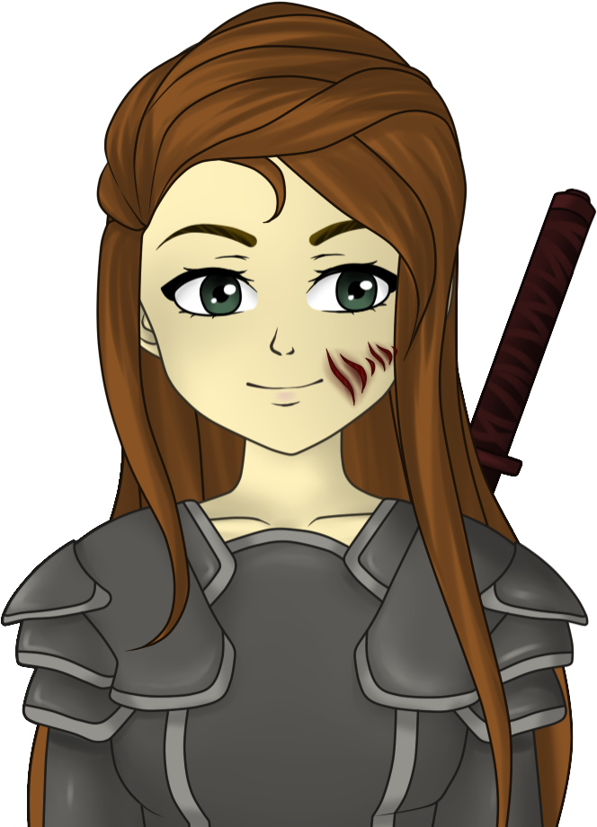 Anime Lexa - Cartoon Clipart - Large Size Png Image - PikPng