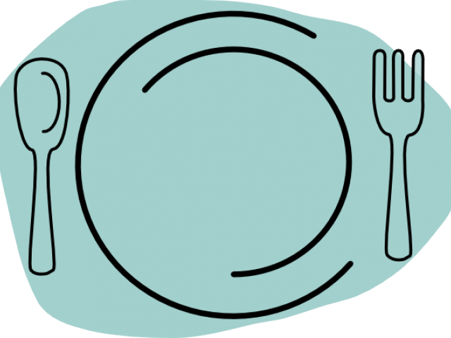 Cutlery Clipart Thanksgiving Dinner Plate - Dinner Clip Art - Png ...