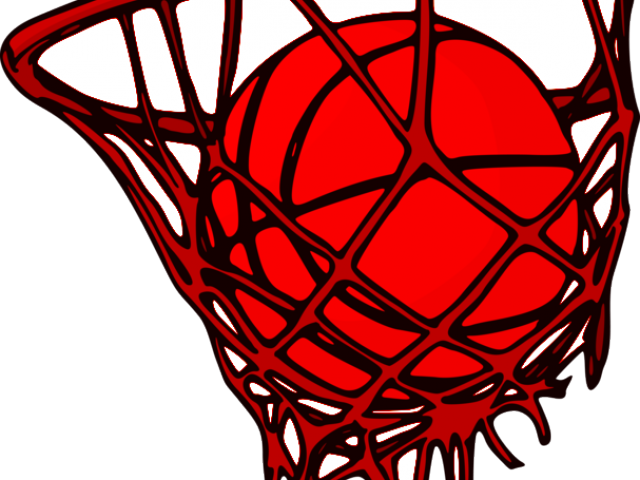 Red Clipart Basketball - Basketball Vector Png Transparent Png - Large ...