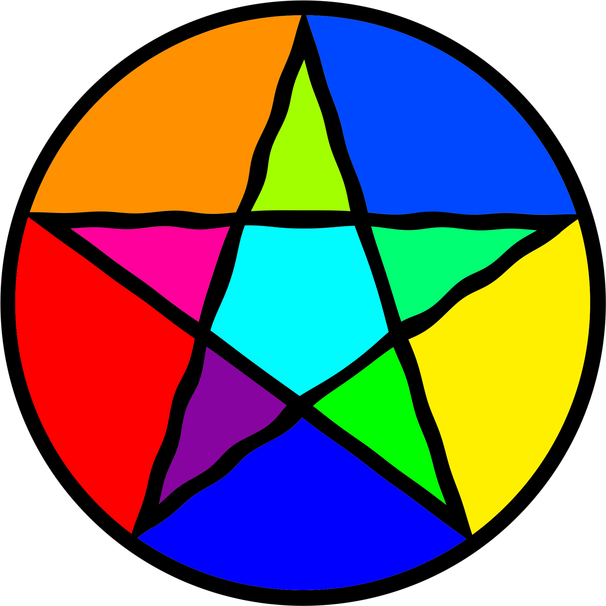 Free Graphic - Pentacle - Wiccan Pentagram Clipart - Large Size Png ...