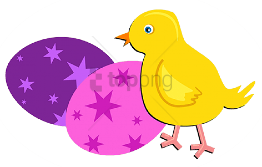 Free Png Download Transparent Background Easter Chick Clipart - Large ...