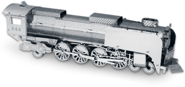 Download Metal Earth Steam Locomotive 3d Laser Cut Metal Car - Metal ...