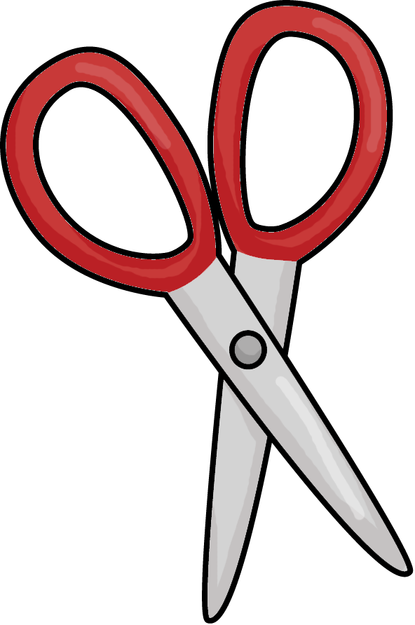 Scissor Clipart School - Kindergarten Scissors Clipart - Png Download ...