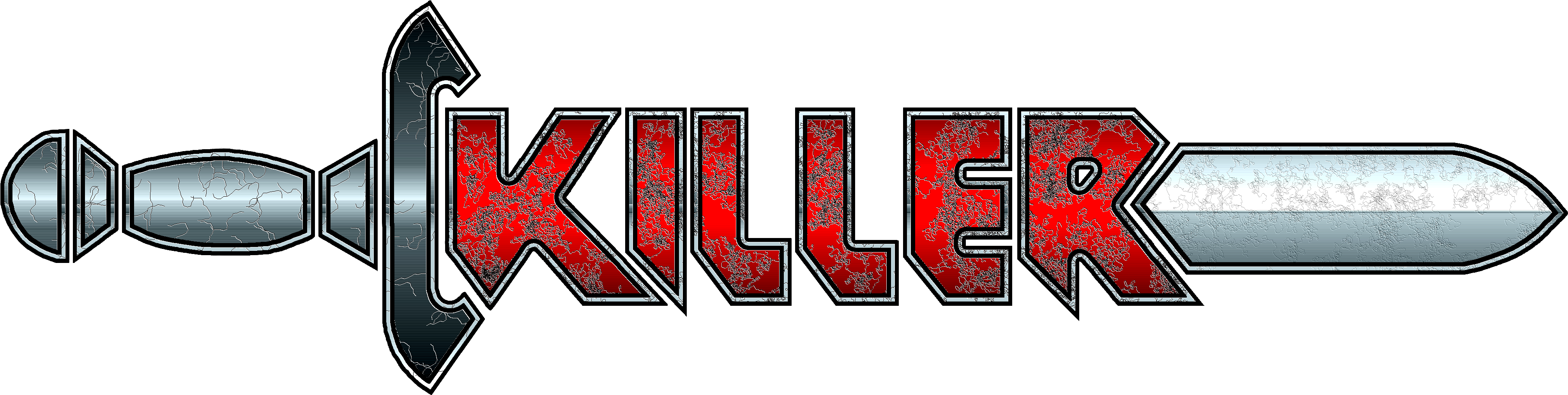 Killer Logo 2011 Cutout Red Chrome Clipart - Large Size Png Image - PikPng