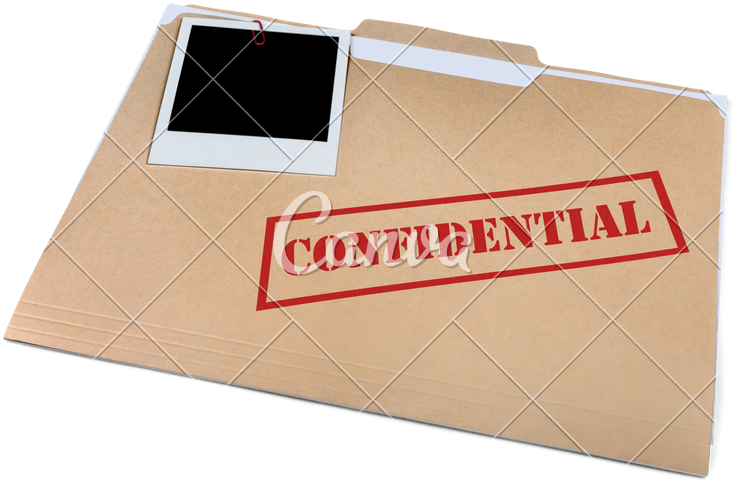 Transparent Folders Confidential Clipart - Large Size Png Image - PikPng