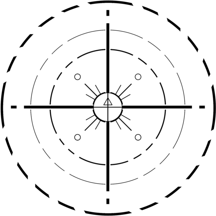 Cross Hair Png - Sci Fi Crosshair Png Clipart - Large Size Png Image ...