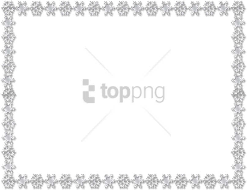 Download Free Png Snowflake Frame Transparent Png Image With ...