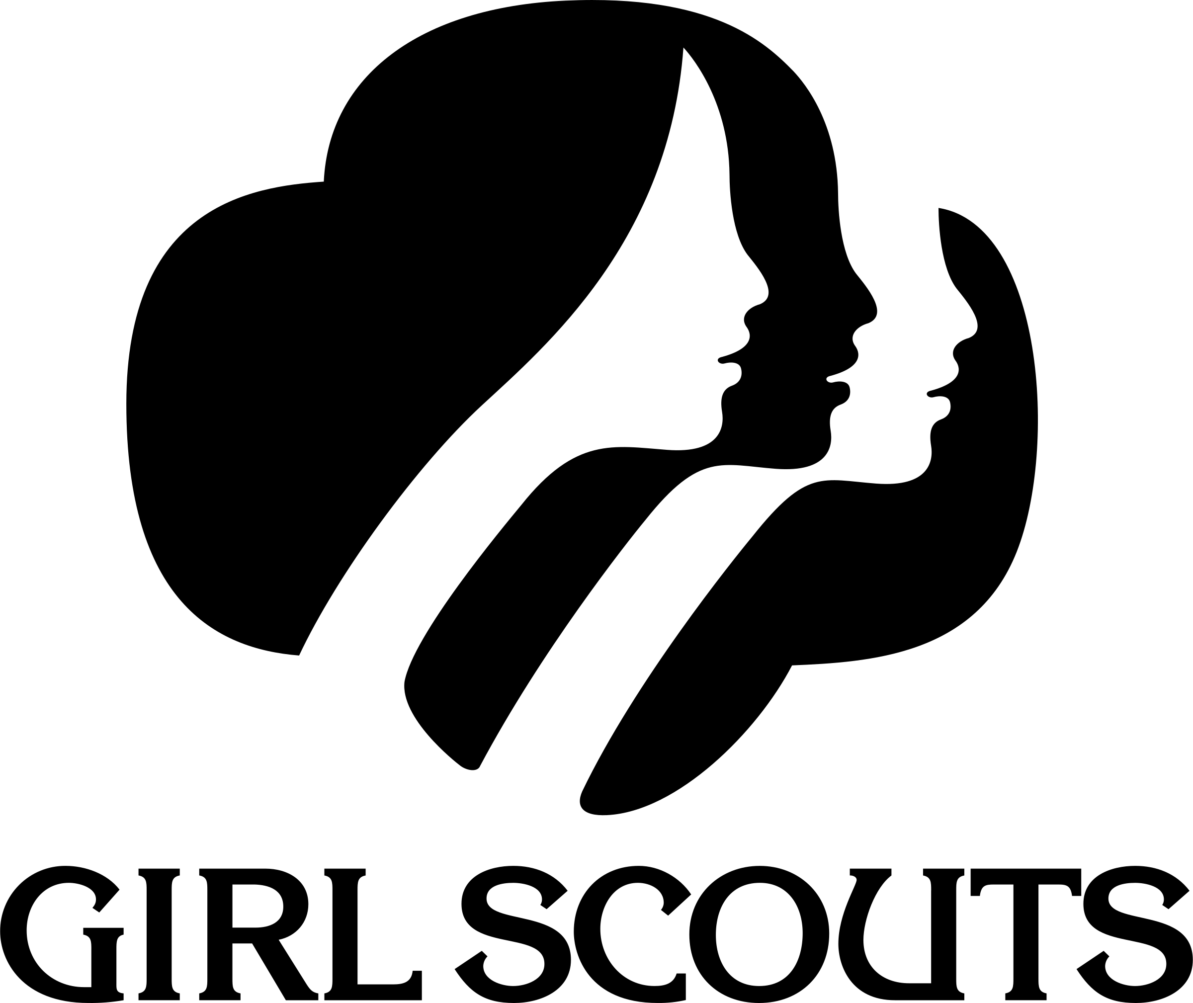 Girl Scouts Logo Png Transparent - White Girl Scouts Logo Clipart ...