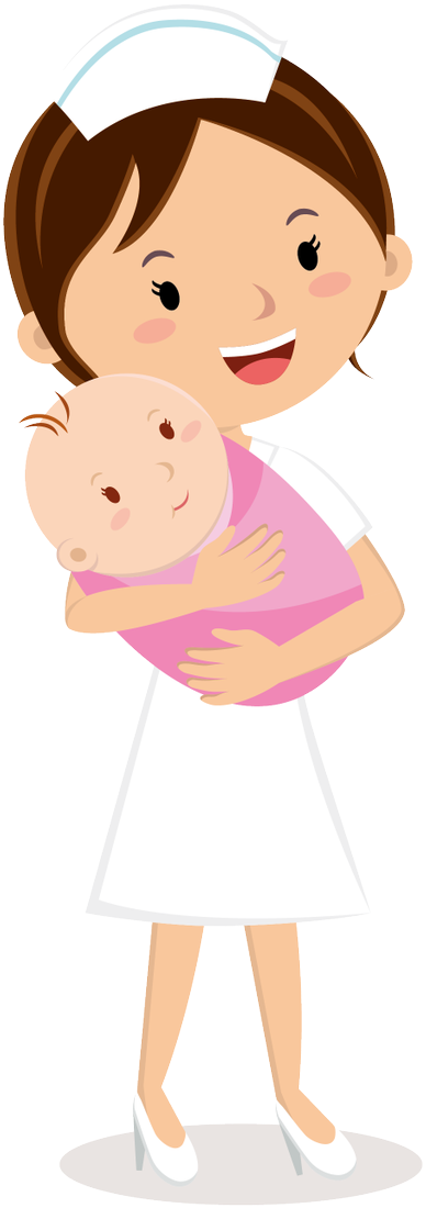 Graphic Free Nurse Midwife Frames Illustrations Hd - Baby Take Care ...