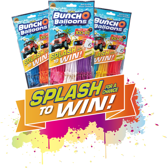 Splash For A Chance To Win - Arts Clipart - Large Size Png Image - PikPng