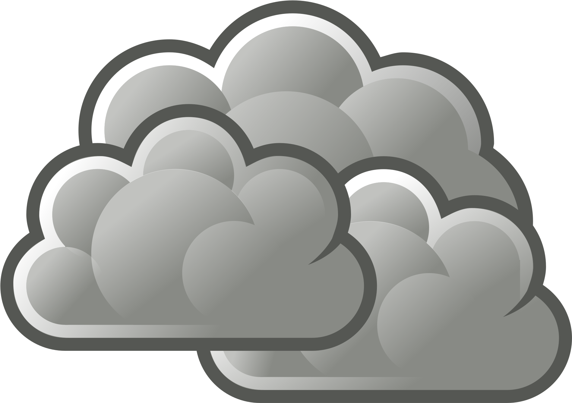 Cloudy Clipart - Png Download - Large Size Png Image - PikPng