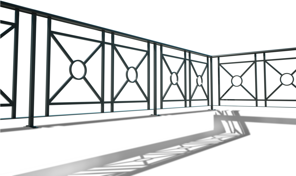 Download Wrought Iron - Lion - Iron Railing Design For Roof Clipart Png ...