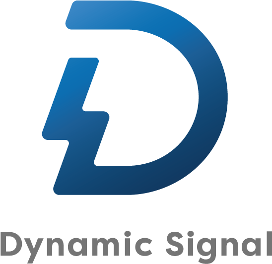Dynamic Signal Logo - Electric Blue Clipart - Large Size Png Image - PikPng